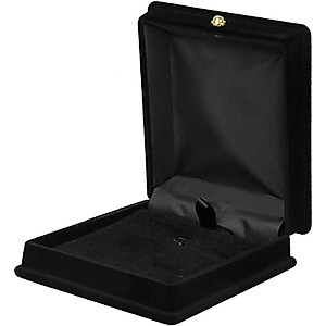 Parts Express Necklace Chain Jewelry Display Storage Box Gift Case Holder Organizer--Black