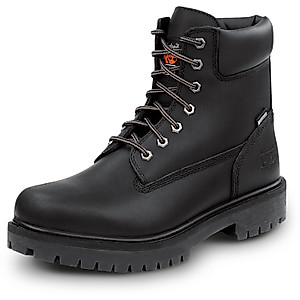 Timberland PRO 6IN Direct Attach Men's, Black, Soft Toe, EH, WP/Insulated, MaxTRAX Slip-Resistant Work Boot (11.5 M)