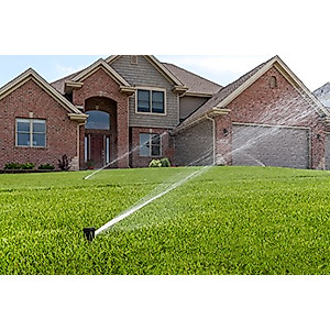 Rain Bird 50' CP5004PC Rotor with Pro Nozzle Set, 40° -360° Pattern, 25' -50 Spray Distance, Black