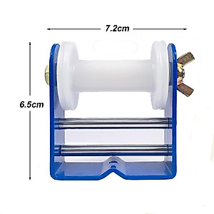 - QI HUO JU - Archery Bow String Serving Jig Tool Bowstring Serving Thread 131 yard/120m 3-Strands Bow Serving String for Peep Sight Nock Points Accessories (Black)
