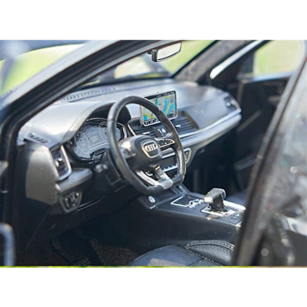 Models Vehicle Replica Car 1 18 Fit for Audi Q5L SUV Simulation Car Model Metal Diecast Minicar Scale Model Collectibles Souvenir Collectible Gift 2023 2024 (Color : White)