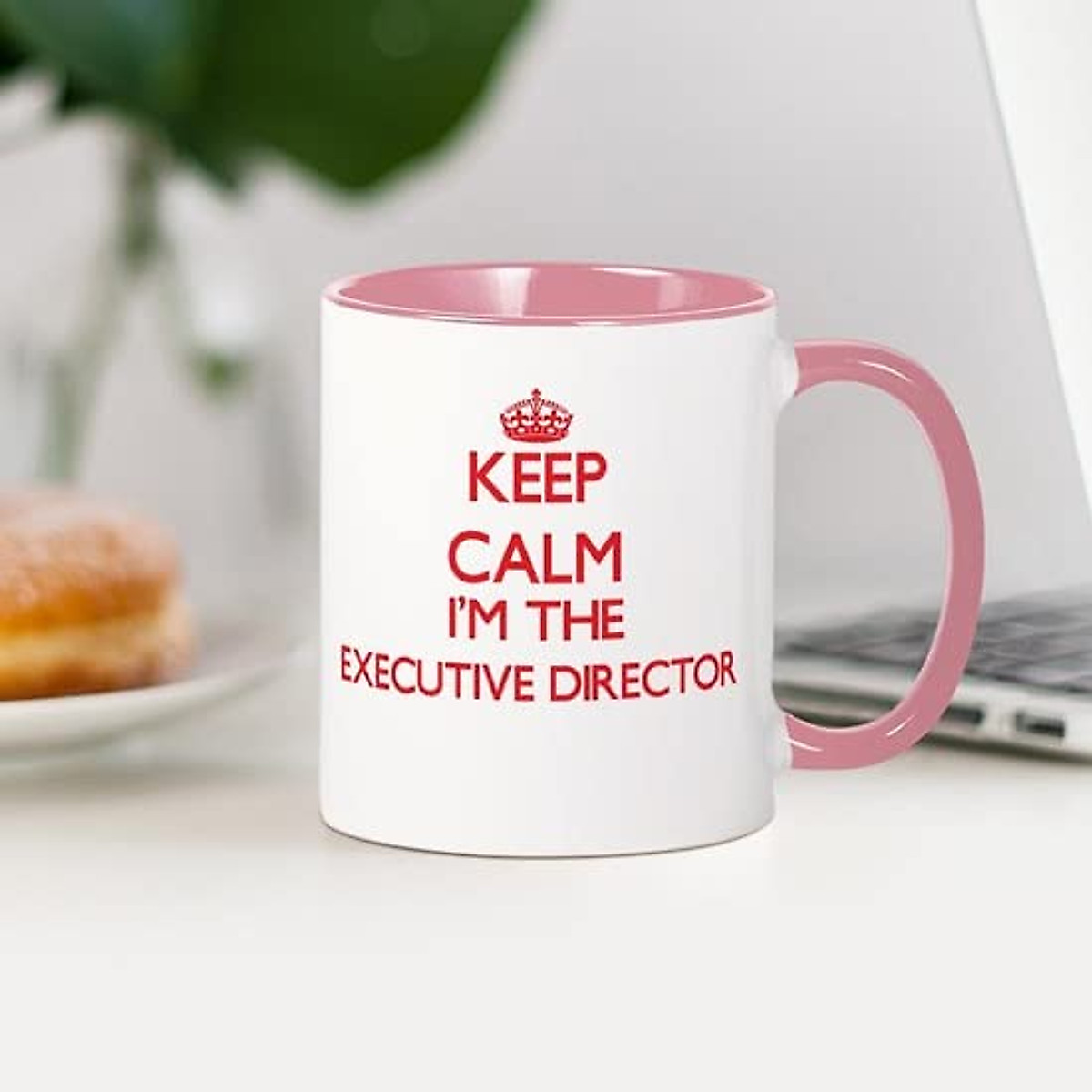 CafePress Keep Calm I'm The Executive Director Mugs Ceramic Coffee Mug, Tea Cup 11 oz