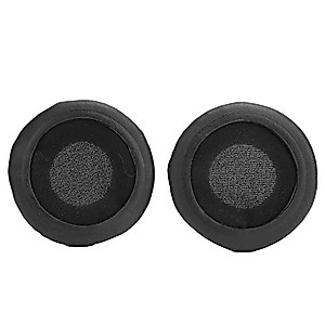 Ear Cushions Compact Size Artificial Leather 60MM Headphone Earpad Easy to Install for Home Office Earphones 2.4in Earphones