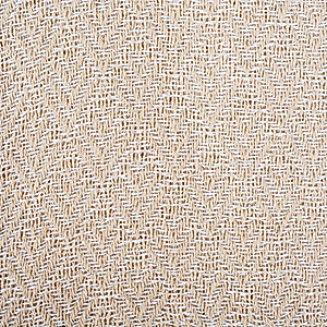 DII Diamond Throw Collection Cotton Woven, 50x60, White