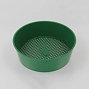 Garden Potting Riddle Garden Soil Sifter Garden soil sieve Sieve Plastic Riddle Soil Sieve Mesh Screen Gardening Seedling mesh garden sieve Tool compost sieve Soil Filter Soil Filter