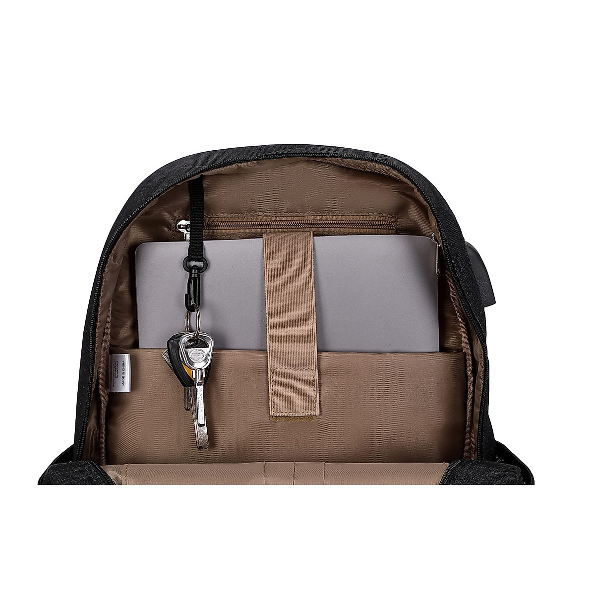 Wadirum Cute Backpack for Girls Fashion Laptop Bag Fit for 15.6 Inches Notebook Black