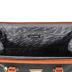 Steve Madden Global Wire Frame Satchel (Black)