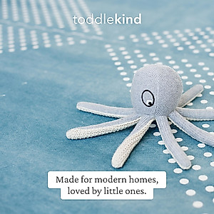 Toddlekind Playmat - Premium Foam Playmat, 4 x 6 feet, 6 Tile Extra Thick Foam Floor Puzzle Mat for Babies/Toddlers Stylish, Non-Toxic, Odorless. Perfect for Tummy Time, Crawling, and Play. Ideal for Nursery and Playroom. 0m+ (Green/Blue)