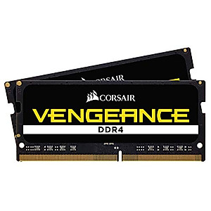 Corsair Vengeance Performance SODIMM Memory 64GB (2x32GB) DDR4 2933MHz CL19 Unbuffered for 8th Generation or Newer Intel Core™ i7, and AMD Ryzen 4000 Series Notebooks