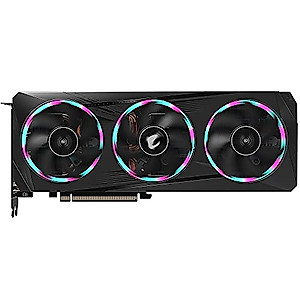 Gigabyte AORUS GeForce RTX 3060 Elite 12G Graphics Card, 3X WINDFORCE Fans, 12GB 192-bit GDDR6, GV-N3060AORUS E-12GD Video Card