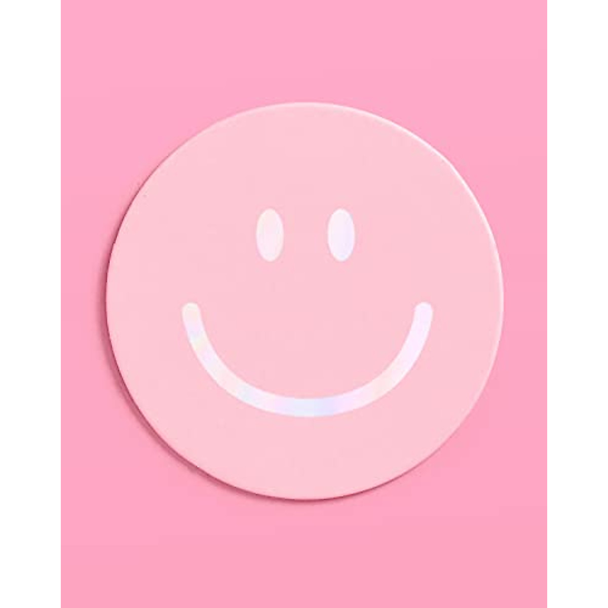 xo, Fetti Smile Pastel Party Drink Coasters - 16 pcs - Iridescent Foil | Happy Pastel Birthday Party Decorations, Cute Bachelorette Party, Cool Cocktail Disposable Coaster