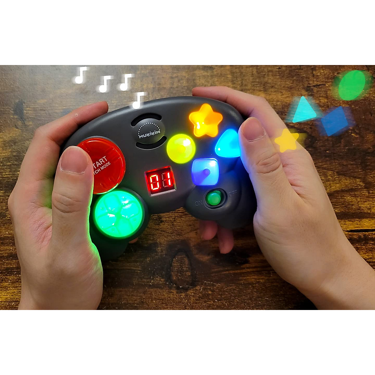 Brain Blast - Memory & Light Chase 2 Games in 1. Exciting & Unique Electronic Handheld Game for Kids Ages 3+. Challenge Yourself to Repeat The Patterns & Advance to Higher Levels!