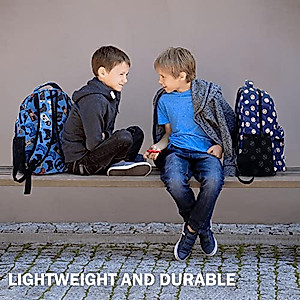 TONGRUIQ Video Game Funny Backpack, large 17-inch Laptop Travel Laptop Daypack School Bag with Multiple Pockets for Men Women Boys Girls