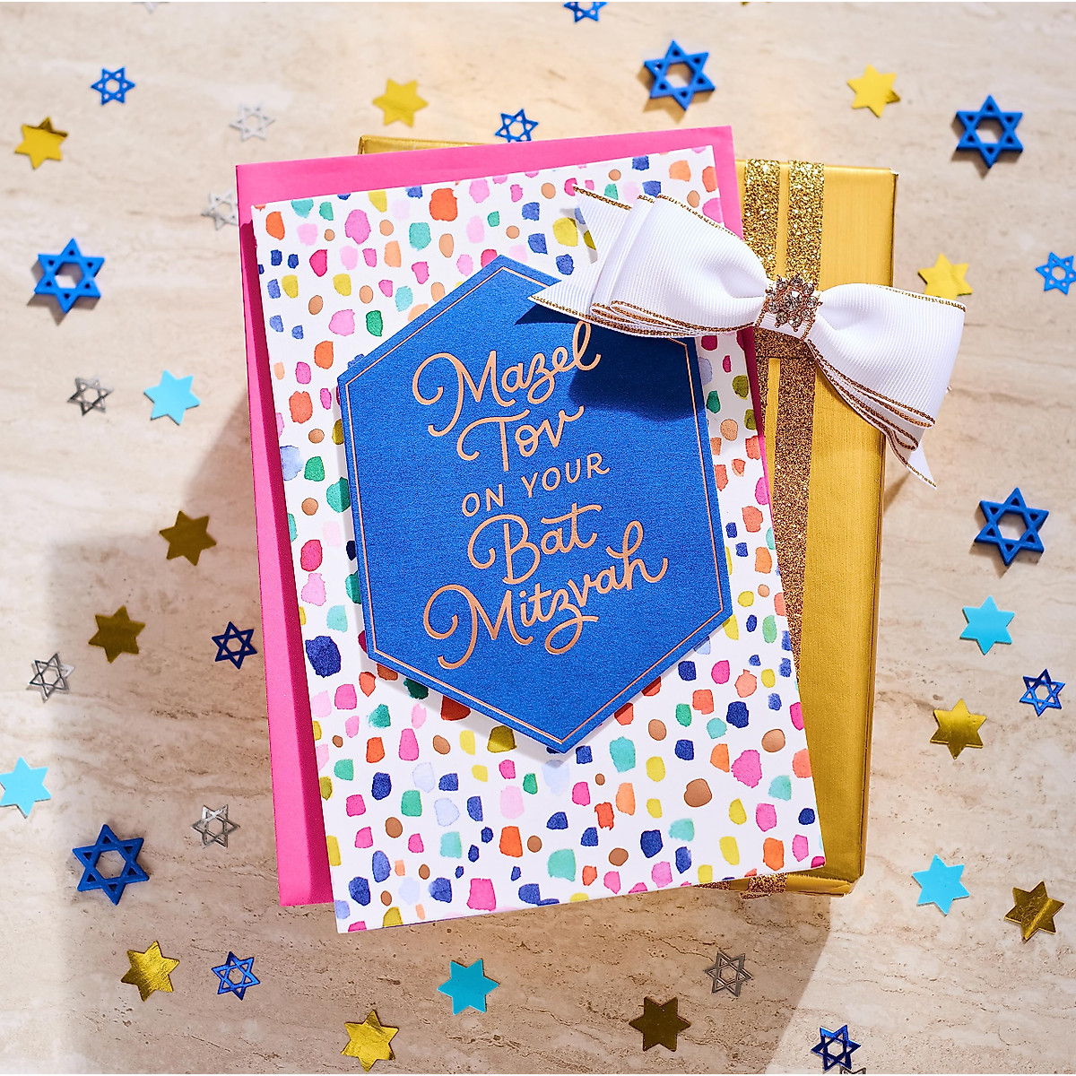 American Greetings Bat Mitzvah Card (Heartfelt Mazel Tov)