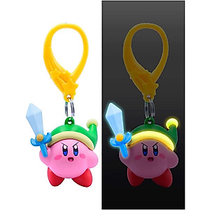 Kirby - Glow in The Dark Backpack Hangers - Series 3 Multicolor