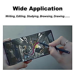 S22 Ultra S Pen withBluetooth for Samsung Galaxy S22 Ultra 5G SM-S908 Stylus Pen with Remote Control S22 Ultra Touch S Pen Replacement(Phantom Black)