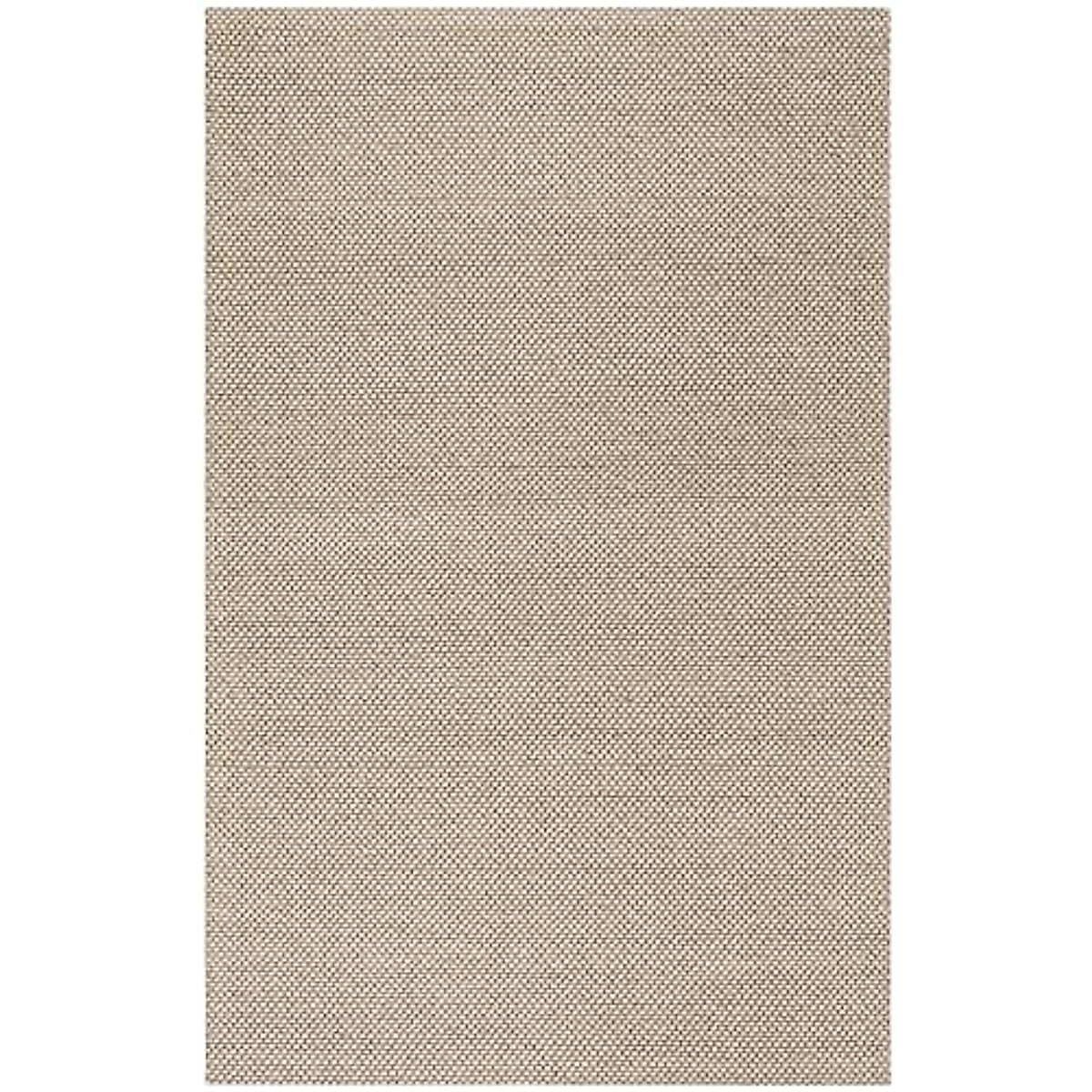 SAFAVIEH Natura Collection Accent Rug - 4' x 6', Beige, Handmade Wool, Ideal for High Traffic Areas in Entryway, Living Room, Bedroom (NAT801B)
