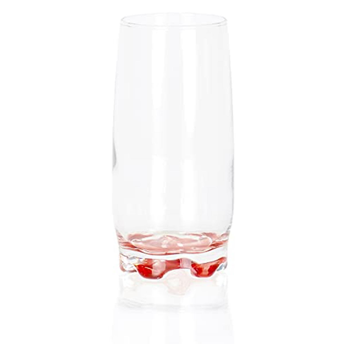 Vibrant Splash Water, Beverage Highball Glasses, 13.25 Ounce - Set of 6