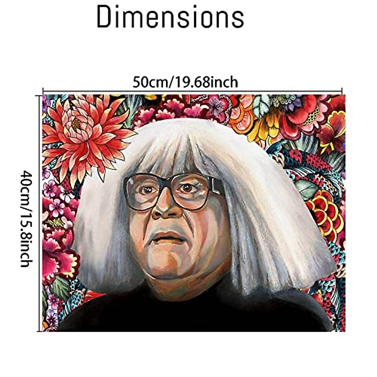 Paint by Numbers for Adults Beginners, DIY Paint by Numbers for Kids Acrylic Paint Drawing Paintwork with Paintbrushes Always Sunny in Philadelphia Merch Fun Wall Decor 16X20inch