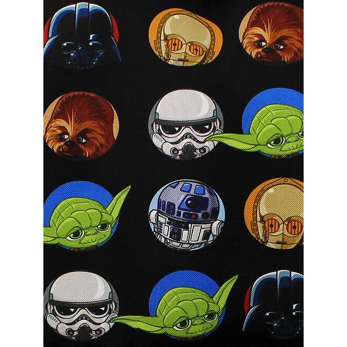 Star Wars Boy's Girl's Adult's 16 Inch School Backpack (One Size, Black)