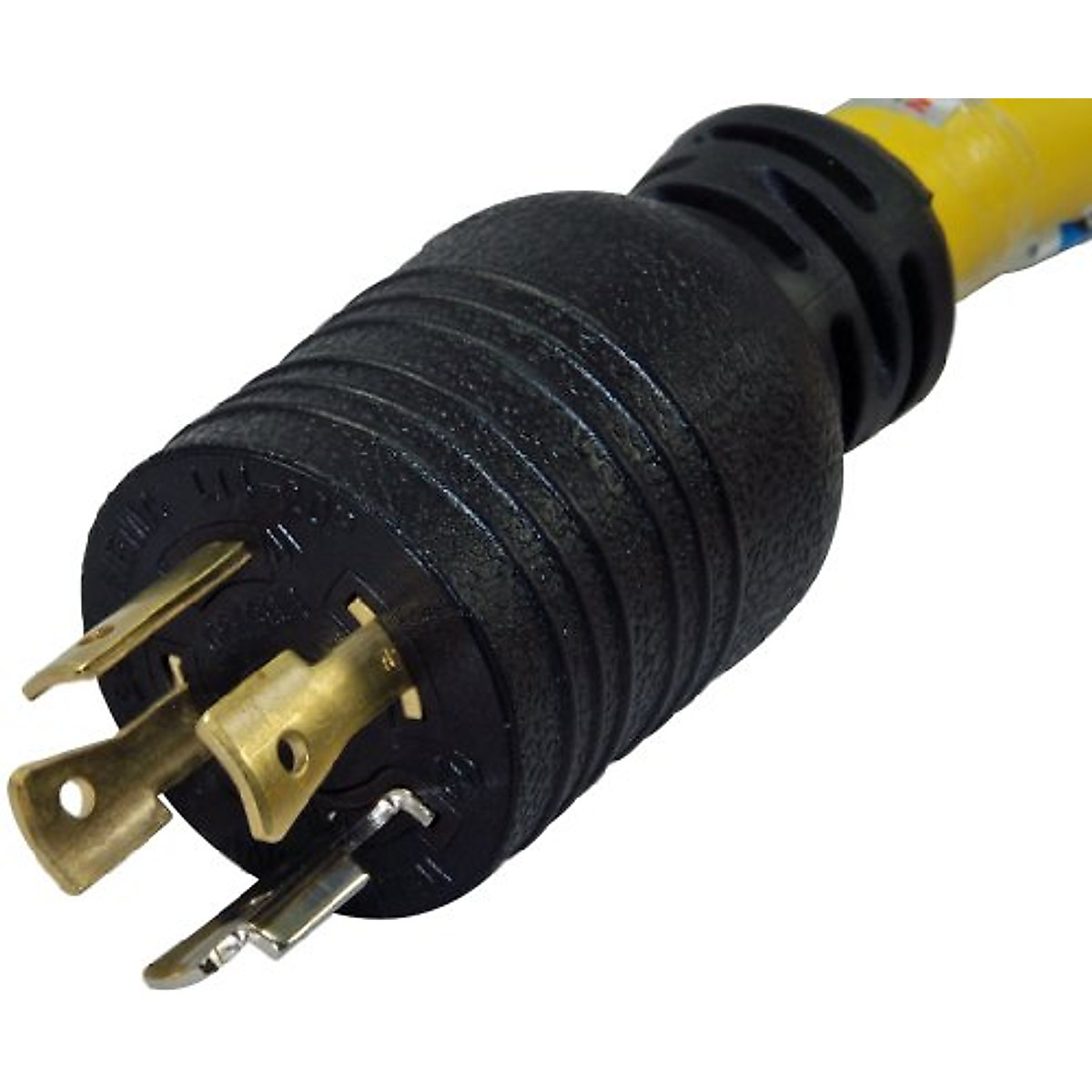 Conntek PL1420L1430 Pigtail Power Adapter, Yellow with Black