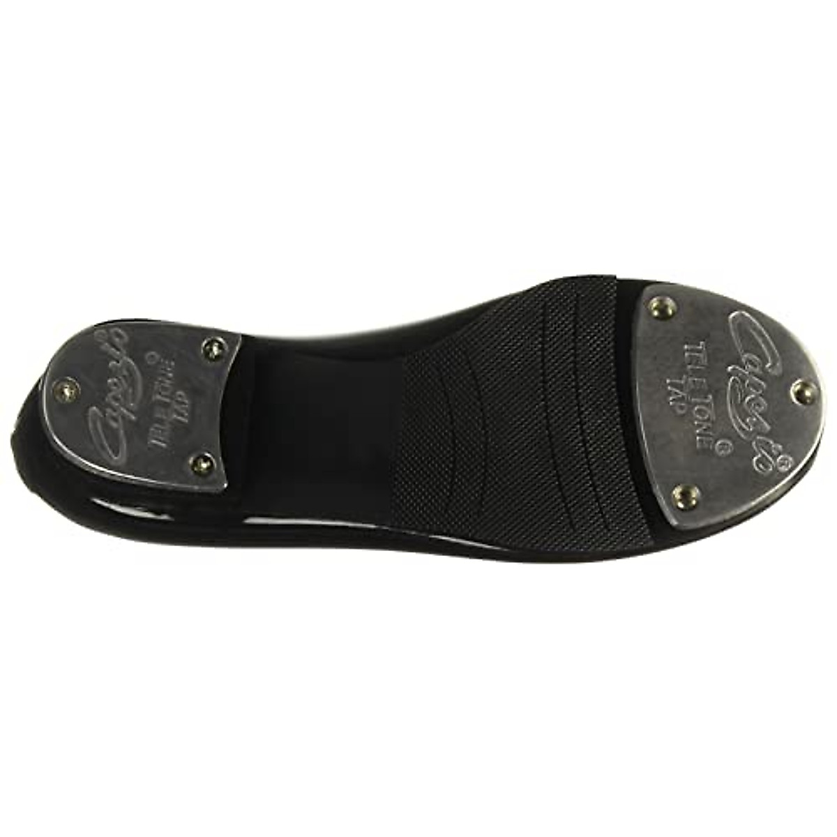 Capezio girls Jr. Tyette Tap Shoe, Black Patent, 9.5 W US Toddler