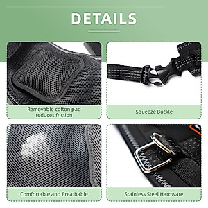 KERBIY LISPOO Dog Hip Support Brace for Hip Dysplasia,Hip Joint Pain, Hip Brace for Dogs with Low Back Pain/Weakness, Dog Hip Dysplasia Brace Warm Hip Joint to Relieves Pain, Dog Hip Brace(XXL)