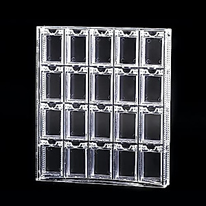 20 Grids Jewelry Storage Box Multifunctional Jewelry Bead Organizer Detachable Diamond Storage Container for Earrings Necklaces Beads Rings