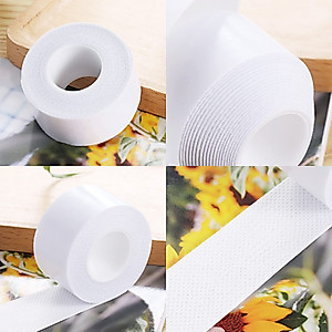 4 Roll Disposable Collar Protector Sweat Pads, Self-Adhesive Neck Liner Pads Comfortable Shirt Collar Protector Sweat Pads Collar Protector Hat Sweat Liner Against Sweat Stains