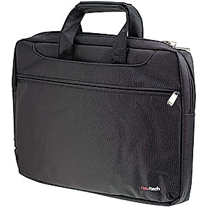 Navitech Black Sleek Water Resistant Laptop Bag - Compatible with Dynabook Portégé X40L-K 14" laptop