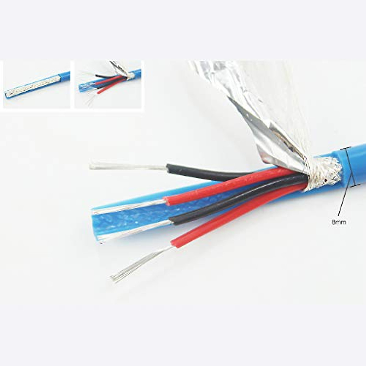 Youkamoo 4 Pin XLR to RCA Silver Plated Audio Headphone Adapter Cable 3 FT 1M XLR Female