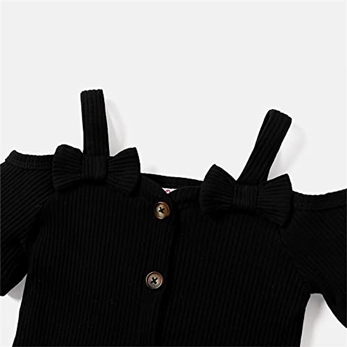 PATPAT Toddler Girl 3 Piece Outfit Button Front Short Sleeve Tee Top Shirt and Polka Dot Print Shorts Set Red 3 Years