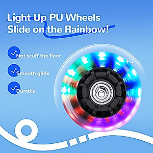 Electric Wiggle Car Ride On Toy, ANPABO 2 in 1 Wiggle Car with Rechargeable Battery and Pedal, Anti-Rollover Wheels with Colorful Lights, Swing Car for Toddlers and Kids Age 3 Years up