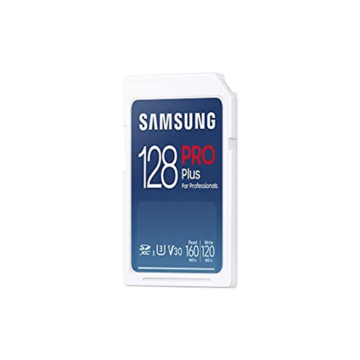 SAMSUNG PRO Plus Full Size SDXC Card 128GB, (MB-SD128K/AM, 2021)