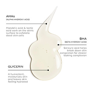 Medik8 Surface Radiance Cleanse - AHA and BHA Daily Cleanser with Glycerin Inclusion - Exfoliating, Gentle Foaming Gel for a Bright, Healthy Complexion - Hydrating, Anti-Aging Skin Repair - 5.0 oz