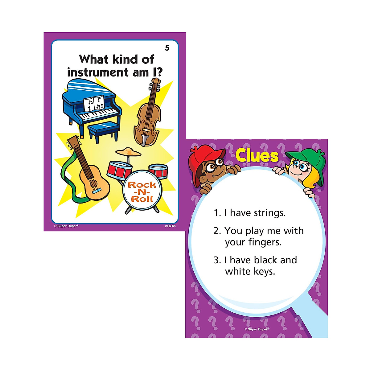 Super Duper Publications | Mini-Mysteries Fun Deck Flash Cards | Educational Learning Resource for Children