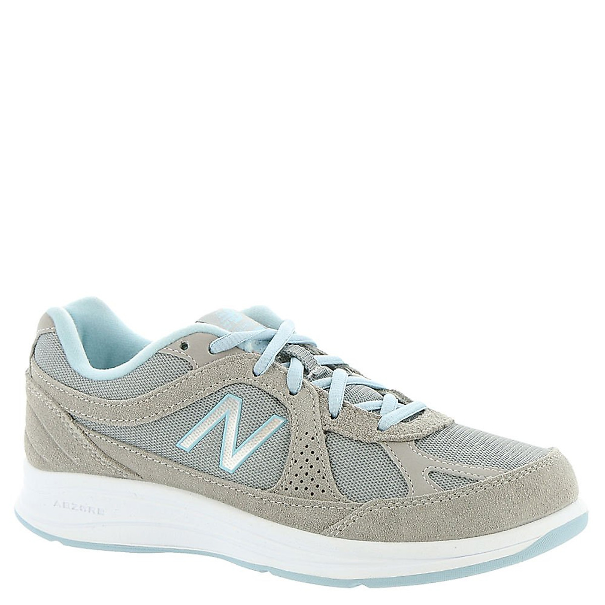 New Balance Women's 877 V1 Walking Shoe , Silver, 8.5