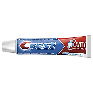 Crest Cavity Protection Toothpaste Gel Cool Mint 8.20 oz (Pack of 7)