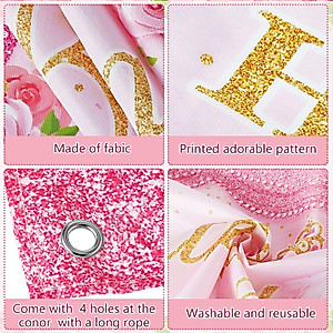 50 Pcs Ballerina Birthday Party Supplies Ballerina Tablecloths Ballet Balloon Ballerina Backdrop Tutu Girl Birthday Party Decorations Pink Ballerina Balloon Arch Kit for Baby Shower Wedding Supplies