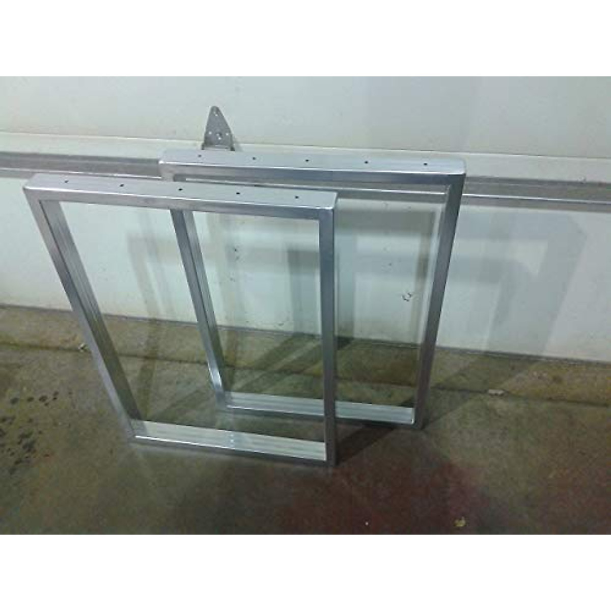 Metal Table Legs, Rectangular Style - Any Size and Color