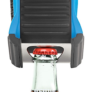 ECOXGEAR EcoEdge Plus GDI-EXEGPL402 Rugged Waterproof Floating Portable Bluetooth Speakers Wireless, 20W Smart Speaker with Bottle Opener and LED Party Lights, Indoor or Outdoor Party Speaker (Blue)