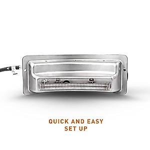 Solo Stove Gas Burner for Pi Pizza Oven | Propane Burner for Outdoor Cooking, Accessory for Solo Stove Pi Outdoor Pizza Oven, Stainless Steel, L: 15.5in x W: 6.75in x H: 5.875in, 5.2lbs