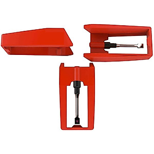 4 Pack Record Player Needle, Diamond Replacement Stylus Needle for Vinyl Record Player ION Jensen Crosley Victrola Sylvania Turntable Phonograph LP