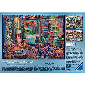 Ravensburger Weaver’s Workshop 1000 Piece Jigsaw Puzzle for Adults and Kids Age 12 Years Up