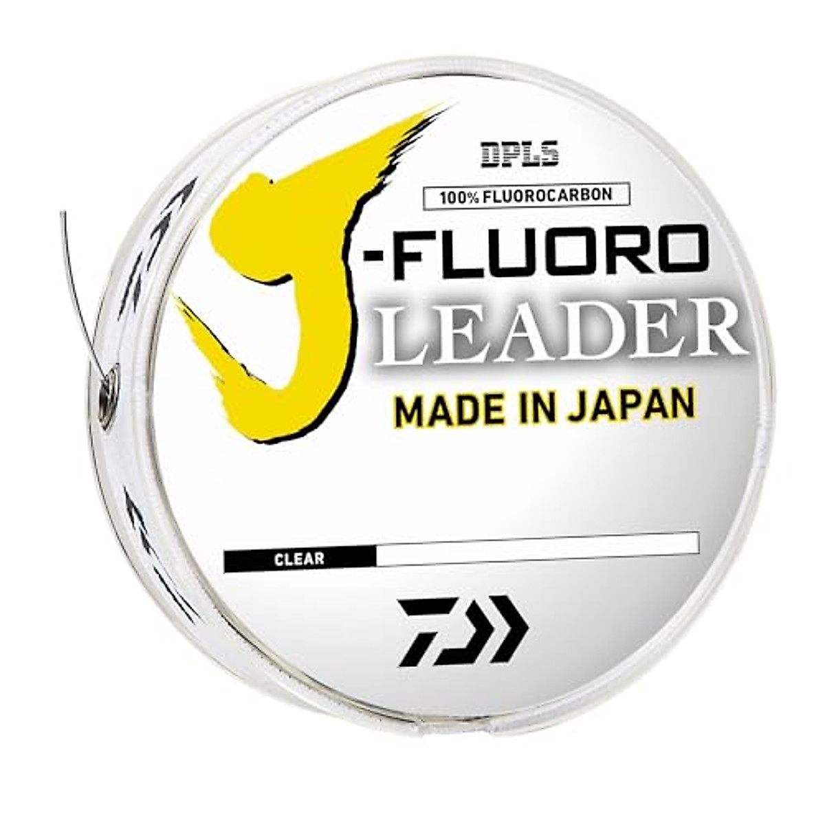 Daiwa J-Fluoro FLUOROCARBON Leader W/Parallel SPOOLING Band