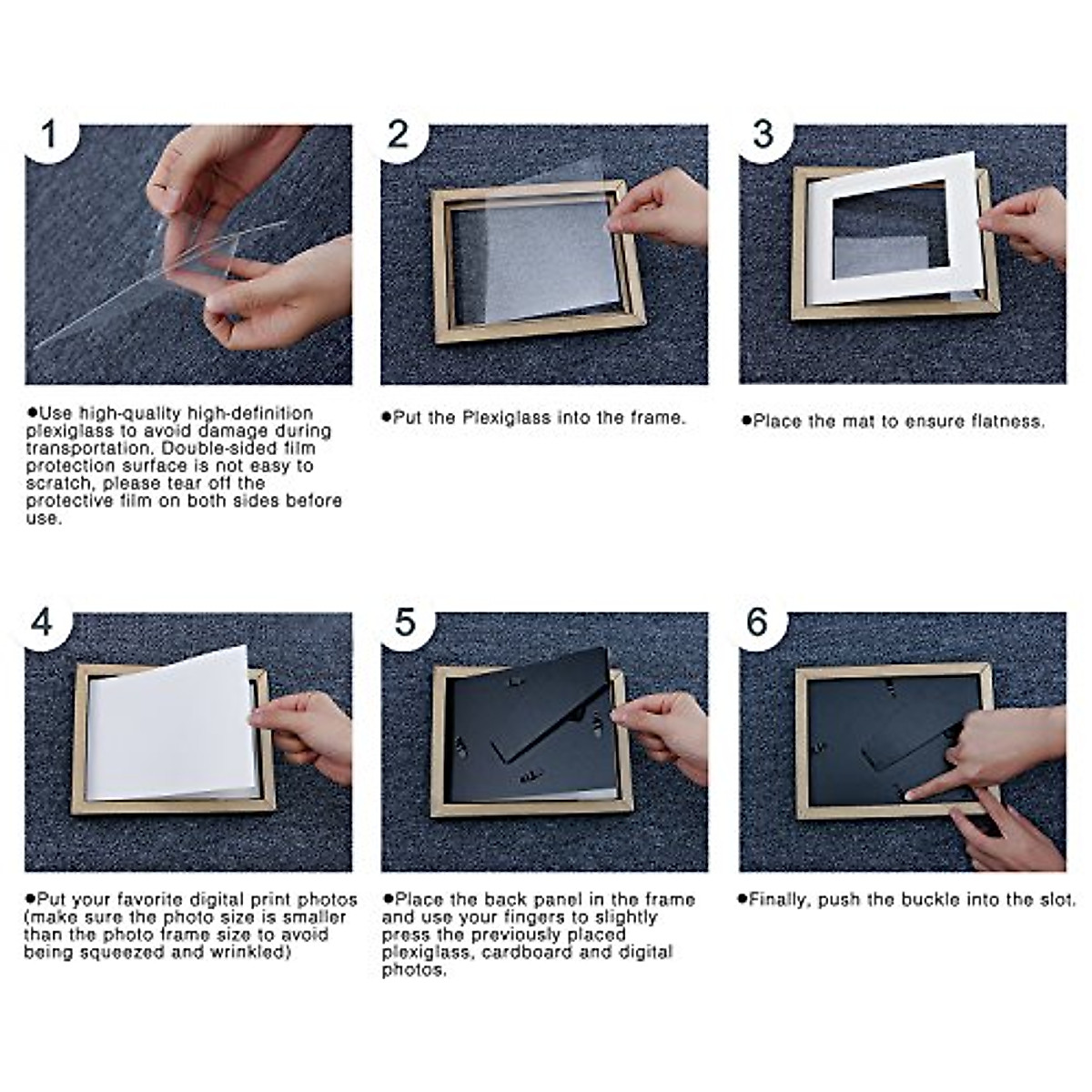 Soonrada 12x16 Frame Black Picture Frames to Display 11x14 Documents with Mats 12 x 16 Black Real Wood Photo Frame Wall Art for Office Living Room Wall Decor