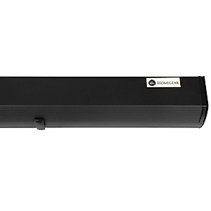 Homegear Streaming/Video Background Green Screen – Pull-Up Backdrop in Case