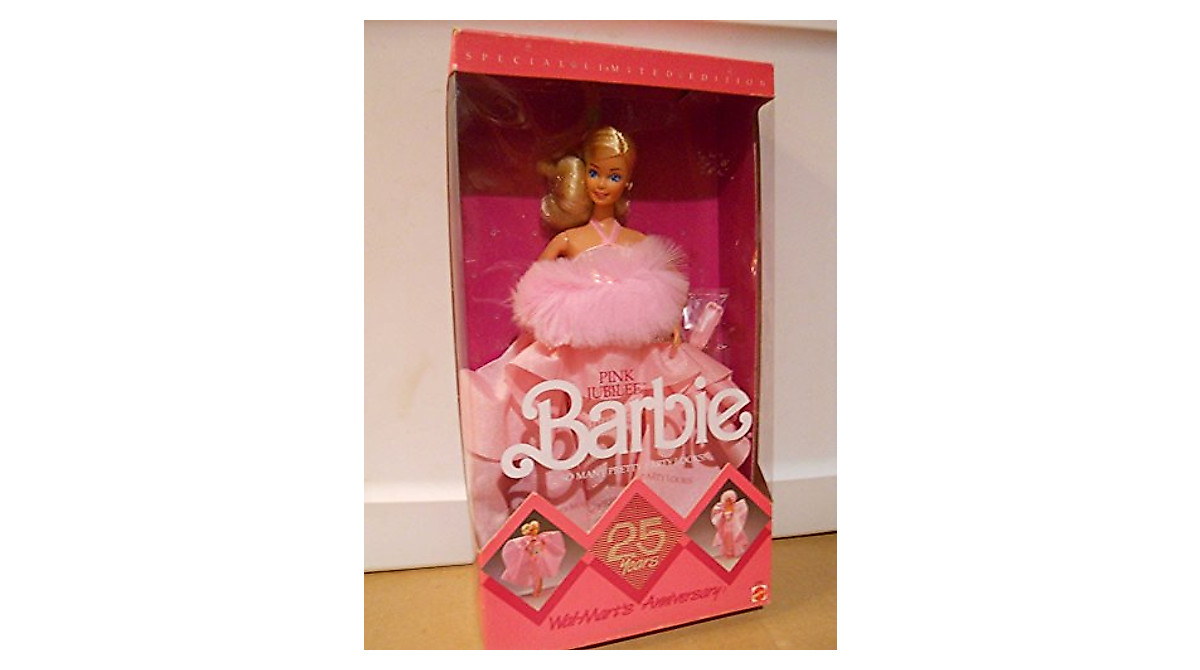Barbie 25th Anniversary Pink Jubilee Doll - Limited Edition Collectible