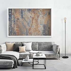 Globe Electric 12938 57" Floor Lamp, Black, Satin Finish, Exposed Gold Socket, in-Line On/Off Rocker Switch, Floor Lamp for Bedroom, Floor Lamp for Living Room, Home Improvement