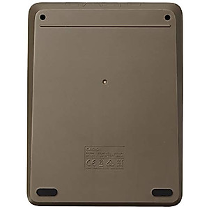 Casio GX12B-BK Large Display 12 Digit Basic Desk Calculator